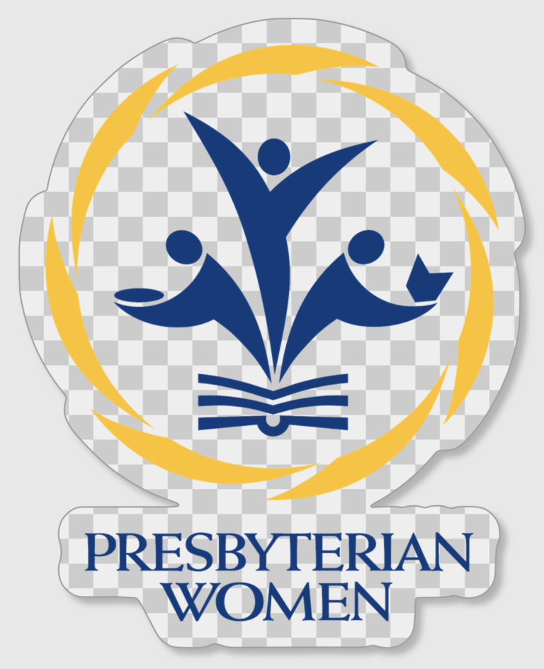 PW Logo Clear Vinyl Sticker – Presbyterian Women