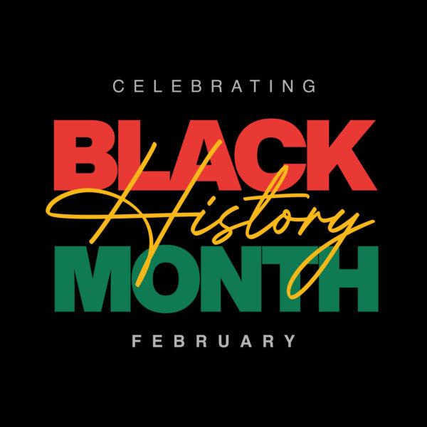 Black History Month typography design to celebrate every February in ...